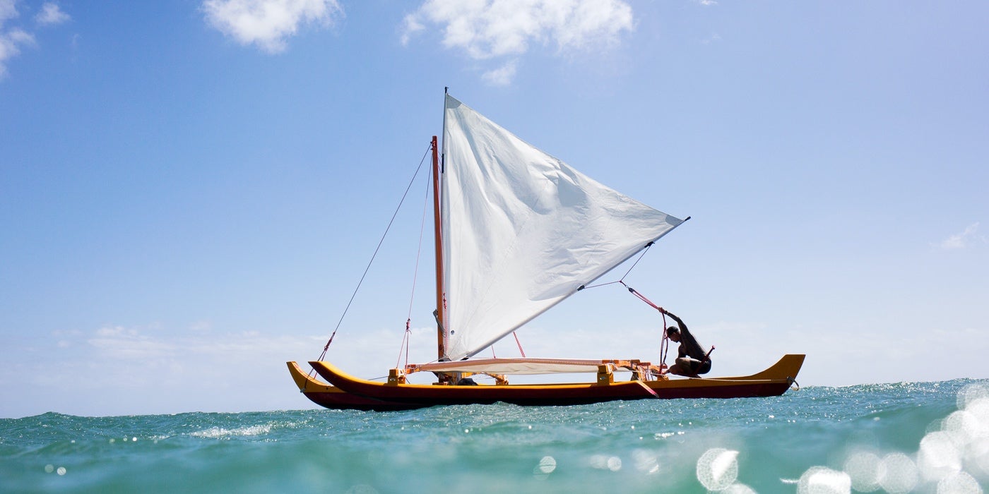 polynesian canoes
