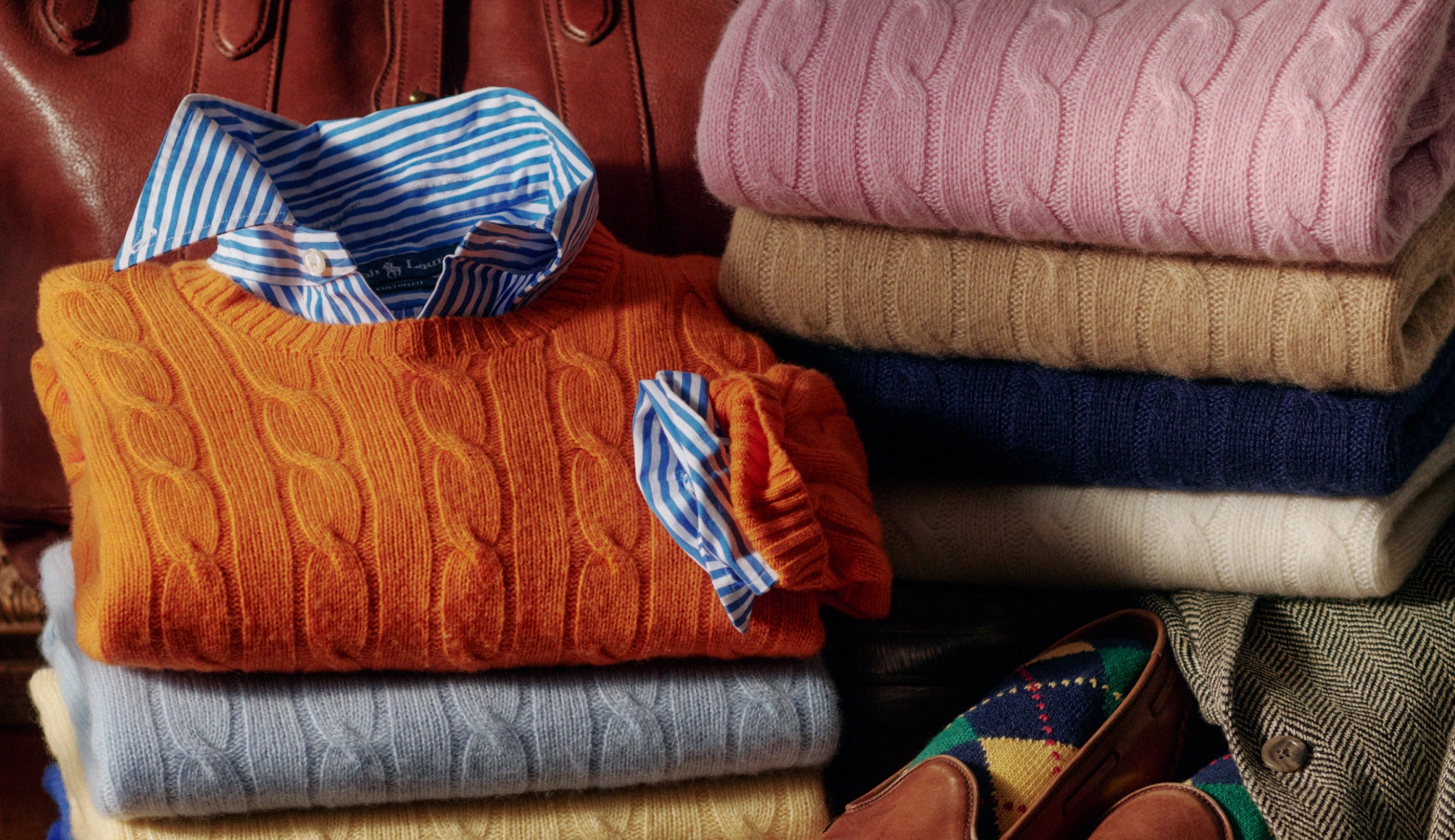 RL Mag - Care Guide: The Cable-Knit Cashmere Sweater